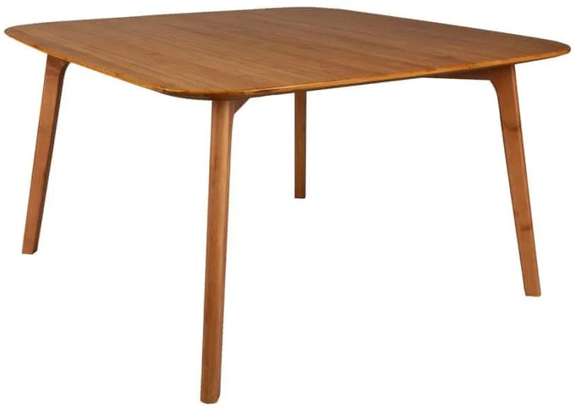 Present time Konferenční stolek Bamboo velký tmavé dřevo 80x80 cm Leitmotiv