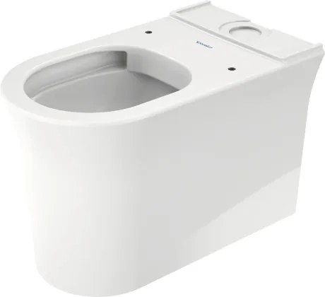 Duravit White Tulip - Stojící WC 650x370 mm, Rimless, bílá 2197090000