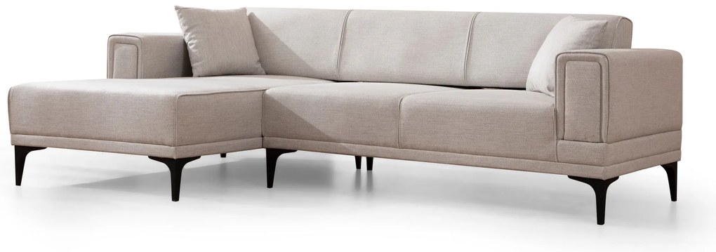 Hanah Home Rohová pohovka HORIZON krémová levá