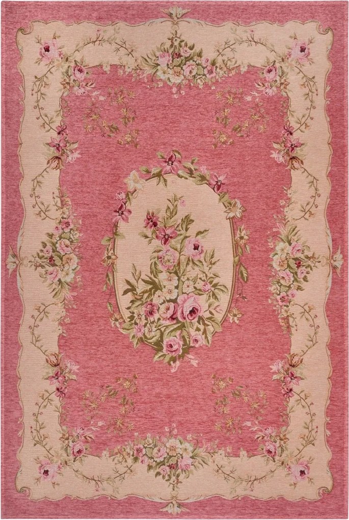 60x90 Kusový koberec Gobelin 105863 Pink Cream