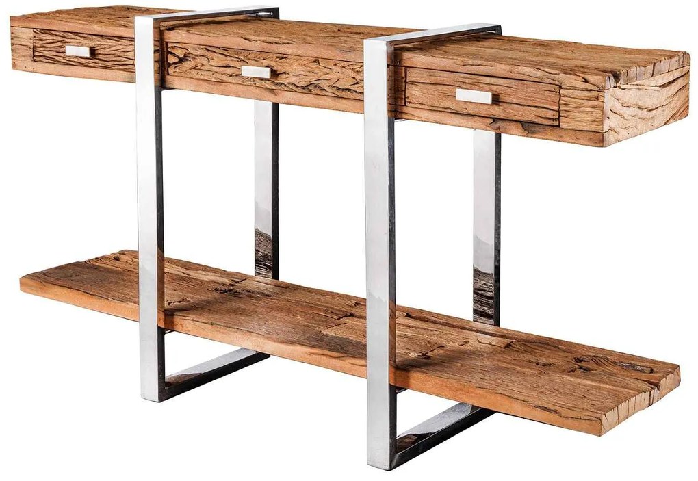 Designová konzola Shark 140 cm teak