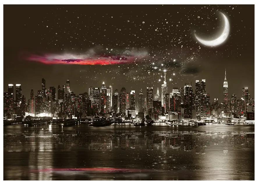 Fototapeta - Starry Night Over NY