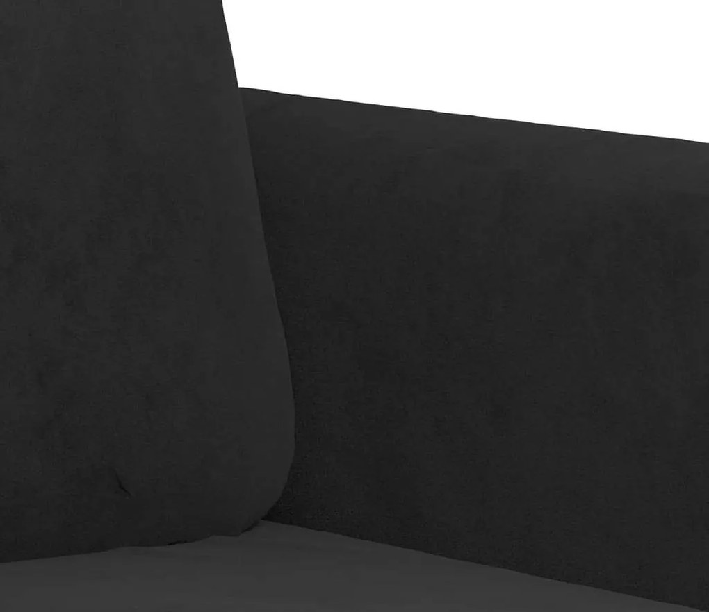 vidaXL 3místná pohovka 180 cm samet [359457] Barva: Tmavě šedá