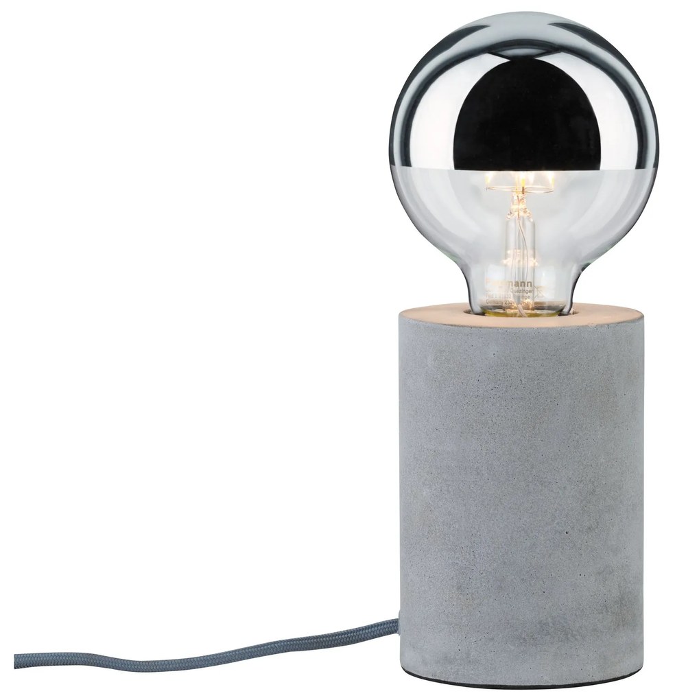 Paulmann stolní lampa Neordic Mik 1-ramenné beton 796.21 P 79621 79621