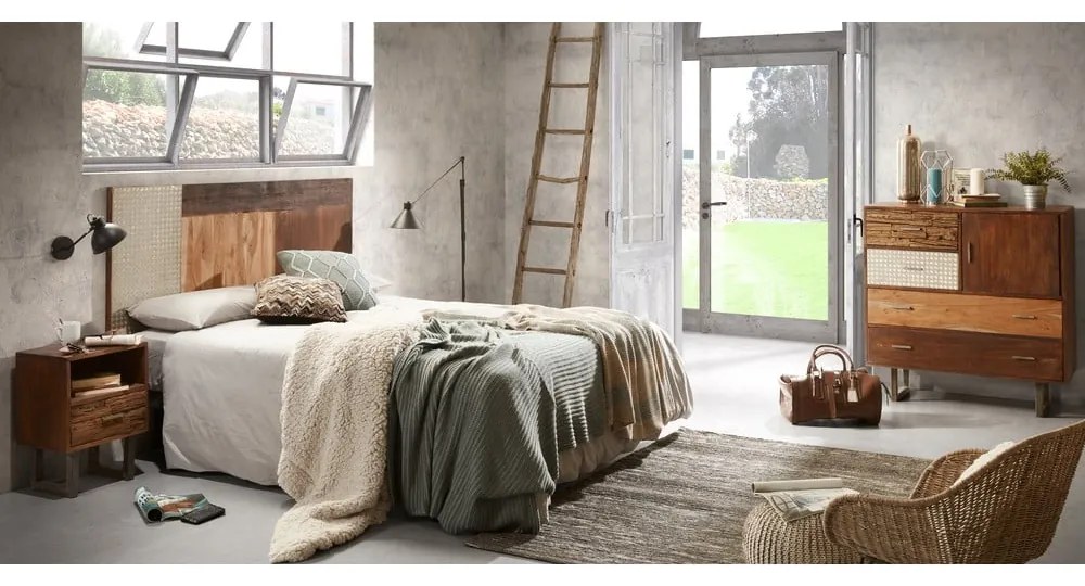 Hnědé nástěnné svítidlo Offelis – Kave Home