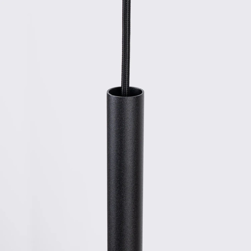 Sollux Lighting Závěsná lampa FELTRO 1 černá/béžová