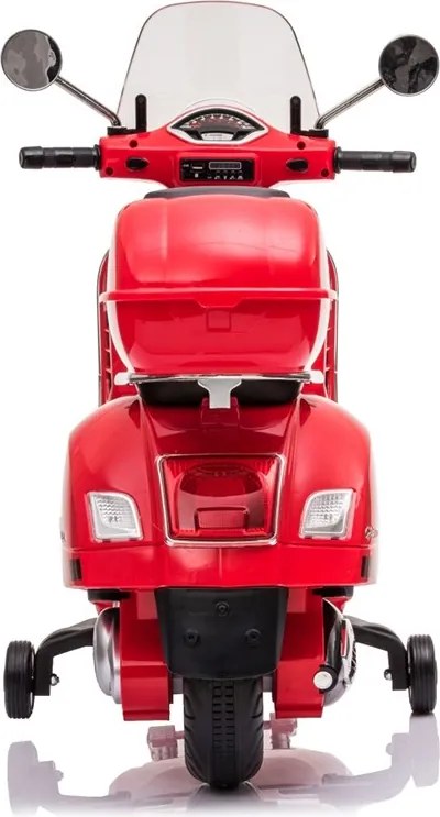 Elektrický skútr Milly Mally Vespa GTS Super red