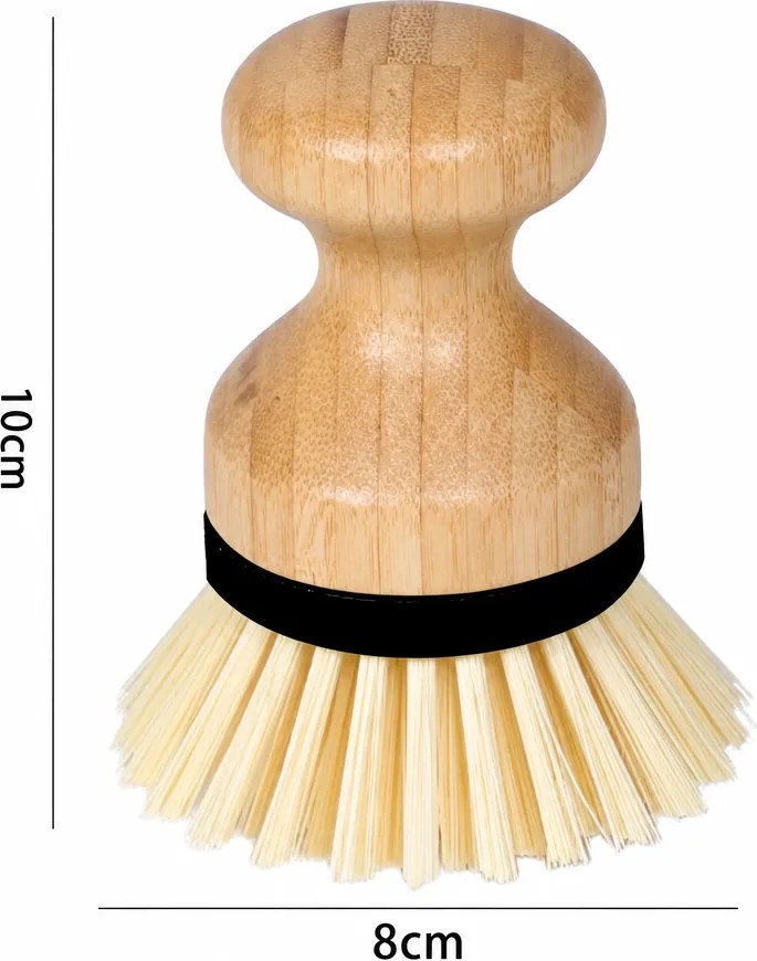 Kesper Kartáč na nádobí s dřevěnou rukojetí KESÍK