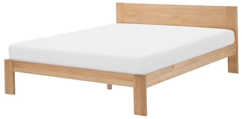 Dřevěná postel s lamelovým roštem 160x200 cm NARBONNE