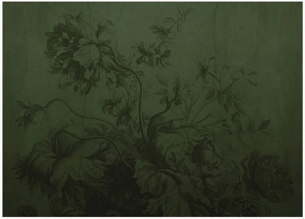 Tapeta Gradient Flowers