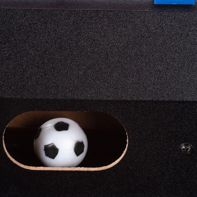 Mini stolní fotbal fotbálek s nožičkami 70 x 37 x 25 cm - černý