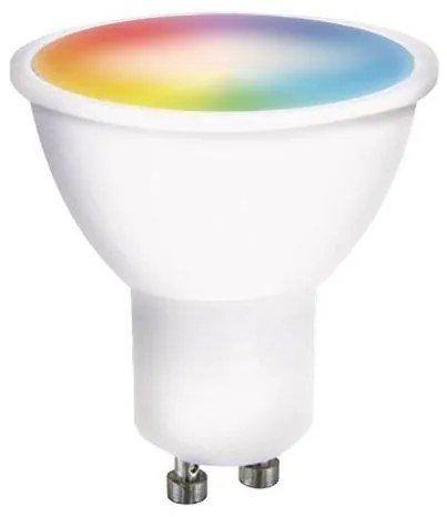 SMART WiFi LED žárovka RGB+CCT 5W GU10 - Solight - LED diodové žárovky > LED žárovky GU10