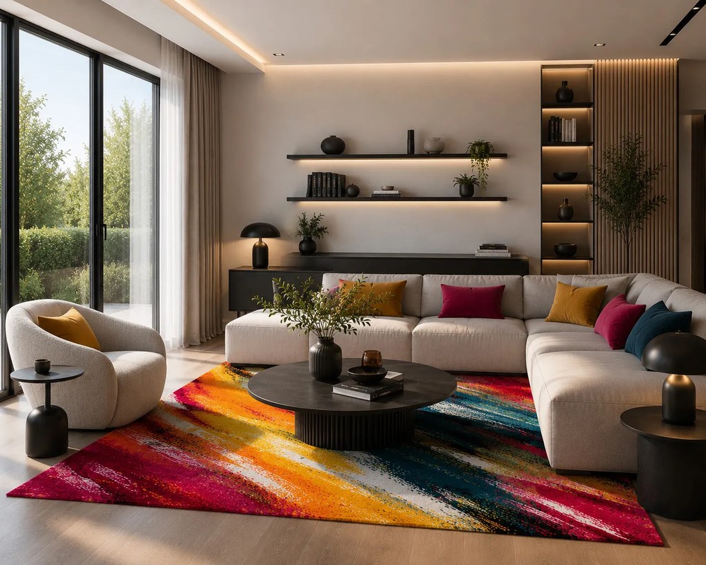Medipa (Merinos), Kusový koberec Diamond New multi 20737-110, 200x290, vícebarevná