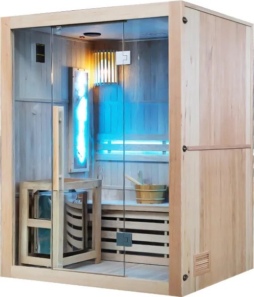 BPS-koupelny Finská sauna Relax 150x120, 3-4 osoby