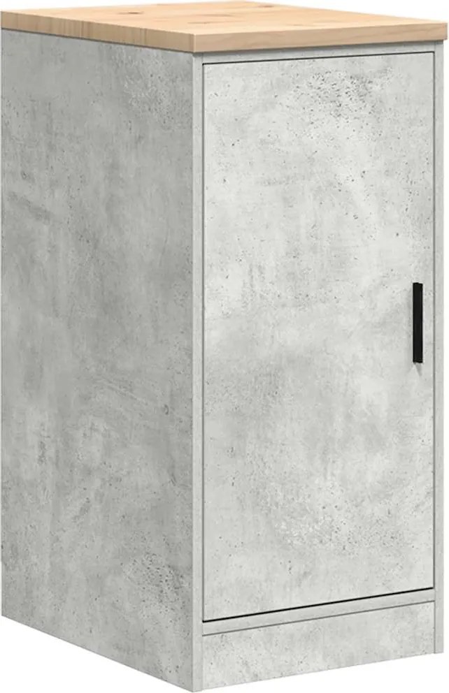 Garážové skříně 2 ks Beton Grey kompozitní dřevo 3328299