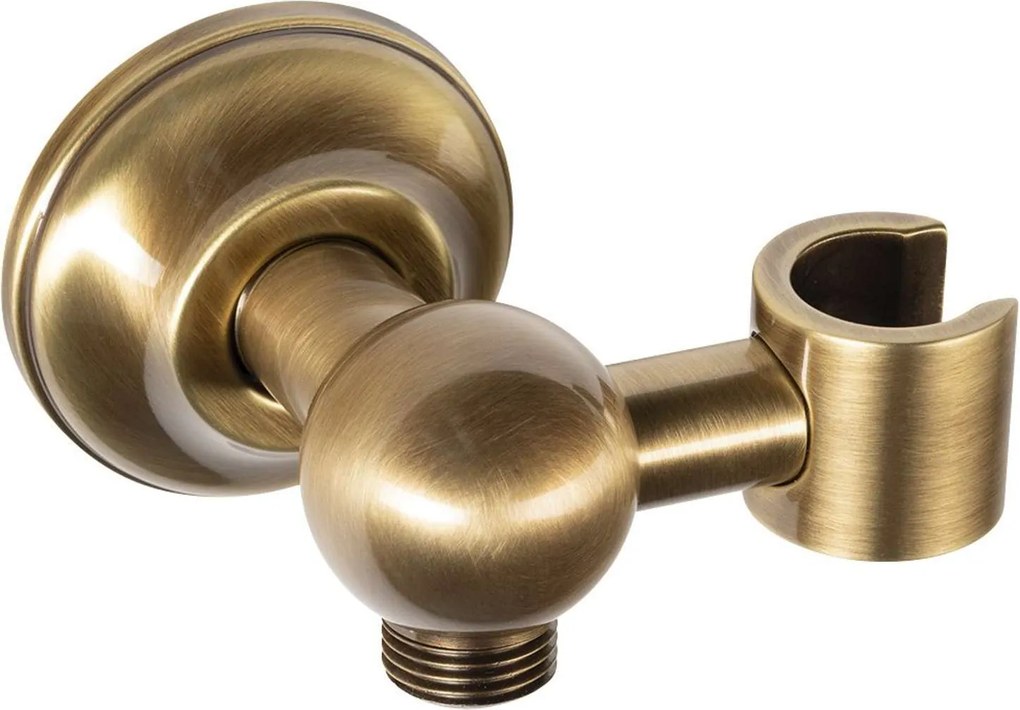 Sapho Antea - Sprchové kolínko s držákem, bronz 981R6