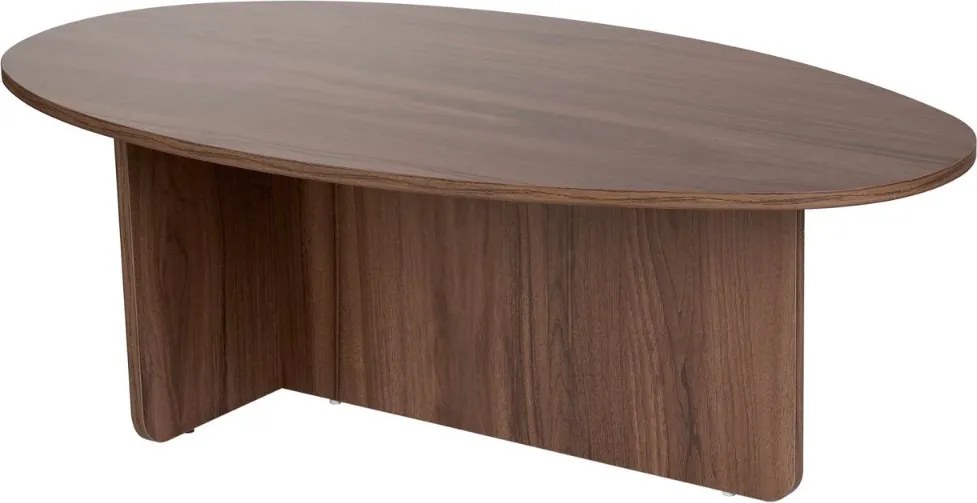 Designový konferenční stolek Wealote 120 cm vzor ořech