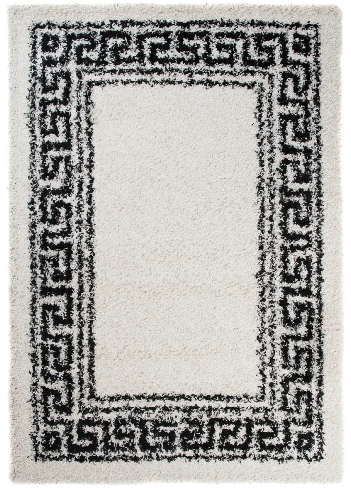 Kusový koberec Shaggy Greece smetanový, Velikosti 80x150cm