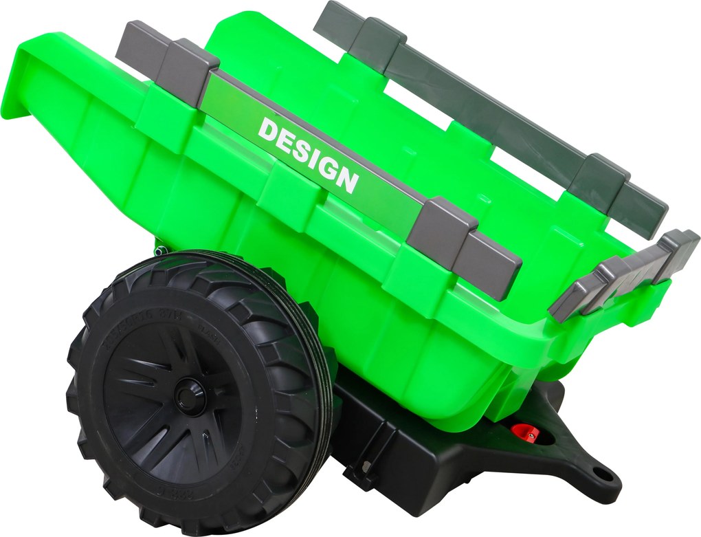 Ramiz Traktor s přívěsem 720-T zelený