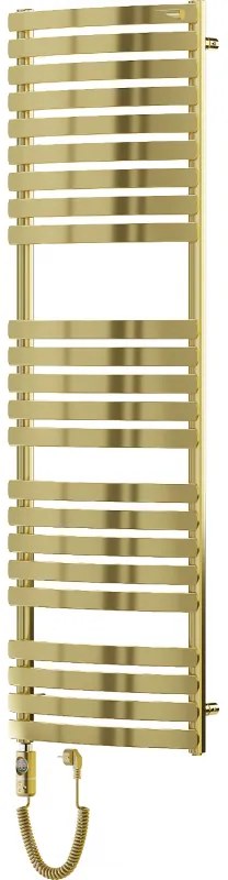 Mexen Bachus, elektrické topné těleso 1600 x 500 mm, 900 W, zlatá lesklá, W109-1600-500-2900-50
