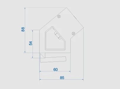Elektro zásuvka Bachmann Desk 2 3x 230V 1x uživ. modul bílá 902.204