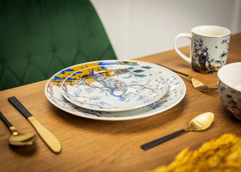 Porcelánový talíř Ashley 1, (fi) 26 cm, vícebarevný