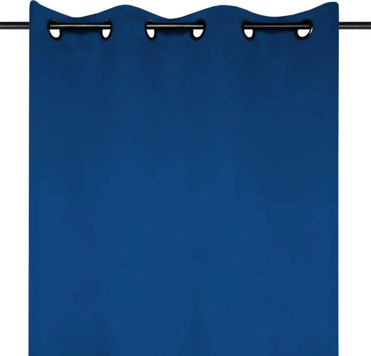 Zatemňovací závěs blackout NOTTE modrá 135 x 250 cm 1 ks
