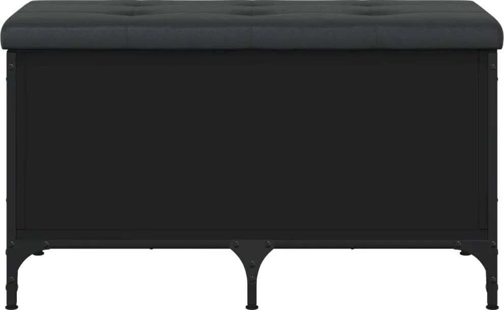 vidaXL Úložná lavice 82 x 42 x 45 cm kompozitní dřevo [835142] Barva: kouřový dub