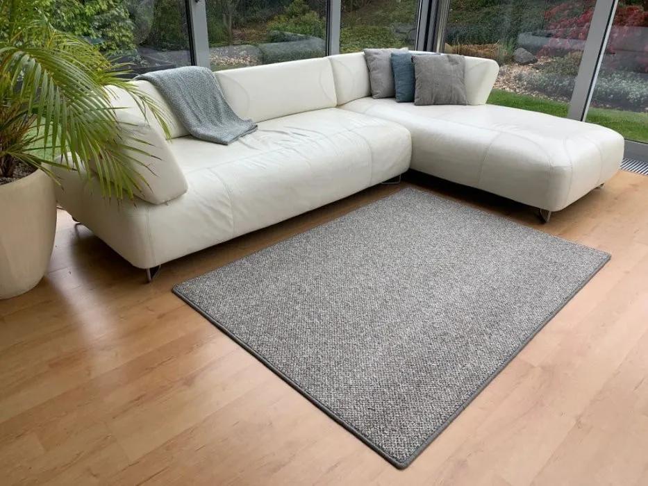Vopi | Kusový koberec Wellington šedý - Kruh 67 cm