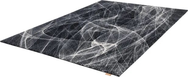 Koberec Agnella Opal Fractals černý