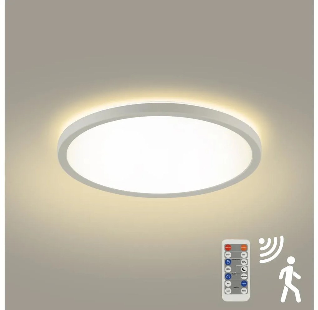 Brilagi-LED Stmívatelné svítidlo se senzorem ULTRA SLIM LED/18W/230V pr.30 cm+DO BRI240