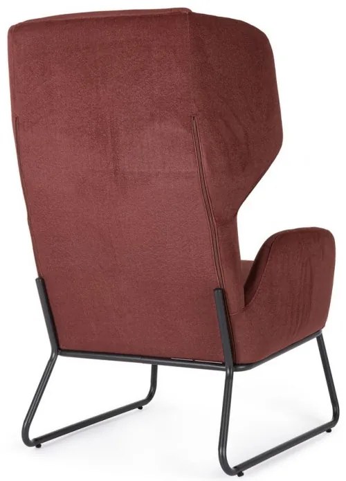BIZZOTTO Designové křeslo OPHELIA hnědé 0733495