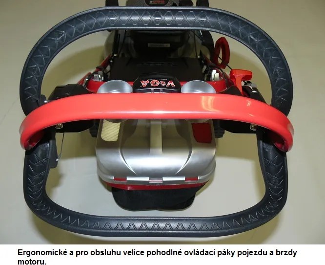 VeGA 752 SXH DOV 5in1 Benzínová sekačka s pojezdem 51 cm, B&S 750 DOV, koš 70 l, mulčování