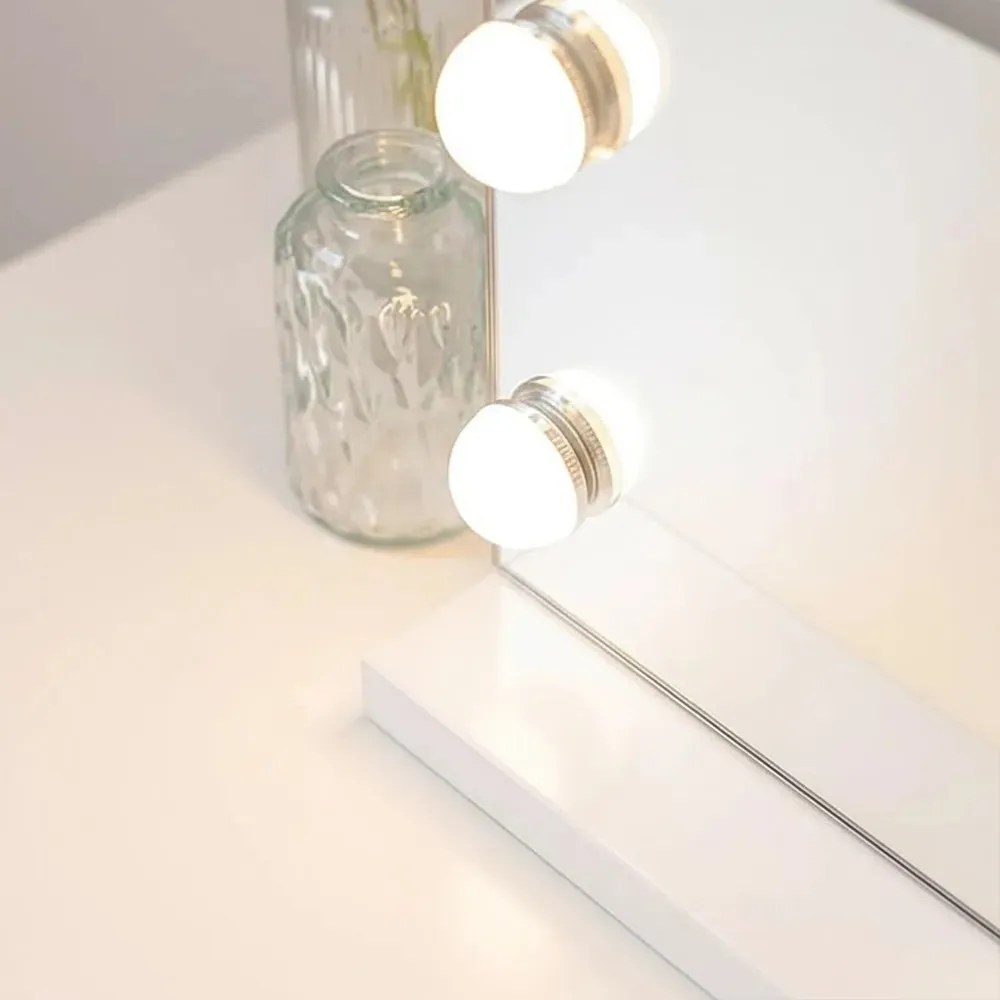Rea Kosmetické zrcadlo 58x45 cm s regulovatelným LED osvětlením HOM-12010