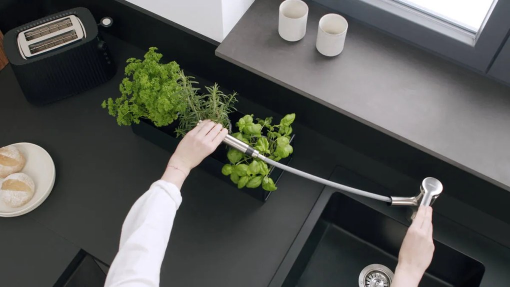 Hansgrohe Zesis M33, páková kuchyňská baterie 150, vytahovací sprška, 2jet, sBox lite, vzhled nerezu, HAN-74803800