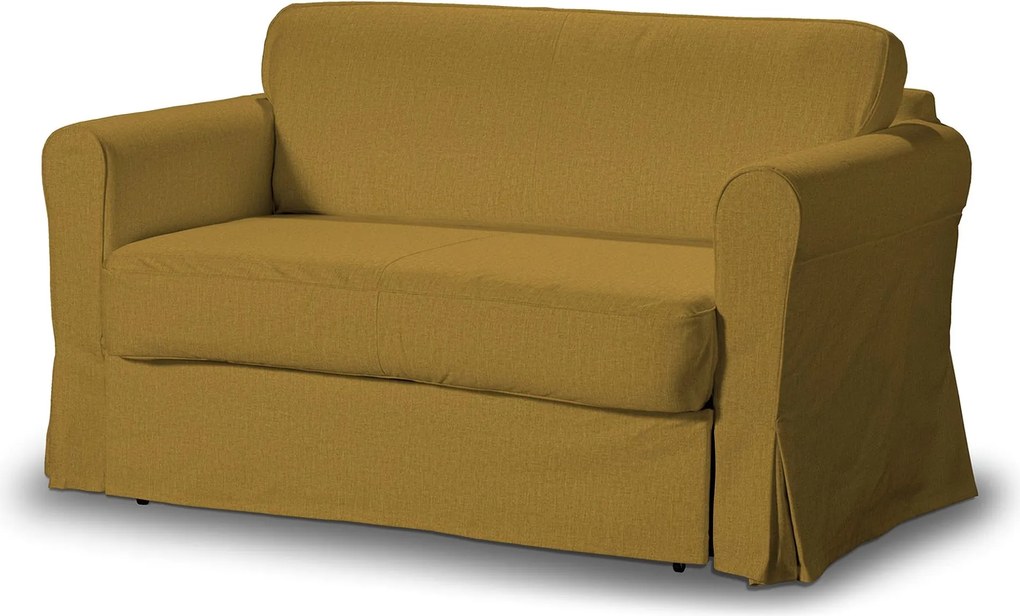 Potah na pohovku IKEA  Hagalund barva žlutá látka pletený vzor