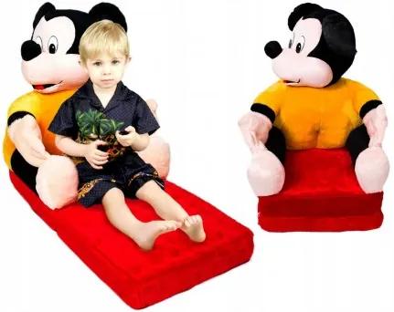 Levná rozkládací dětská křesílka s motivem Mickey a Minnie | BIANO