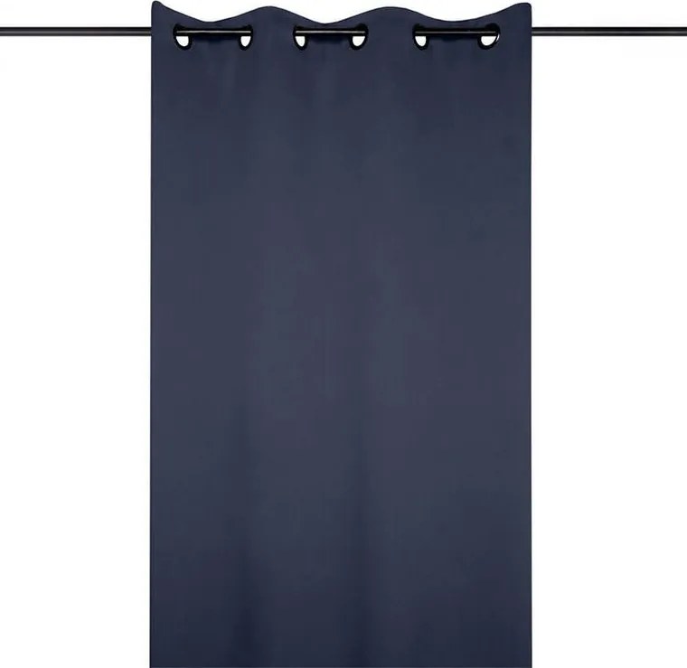 Zatemňovací závěs blackout NOTTE námořnická modrá 135 x 180 cm sada 2 ks