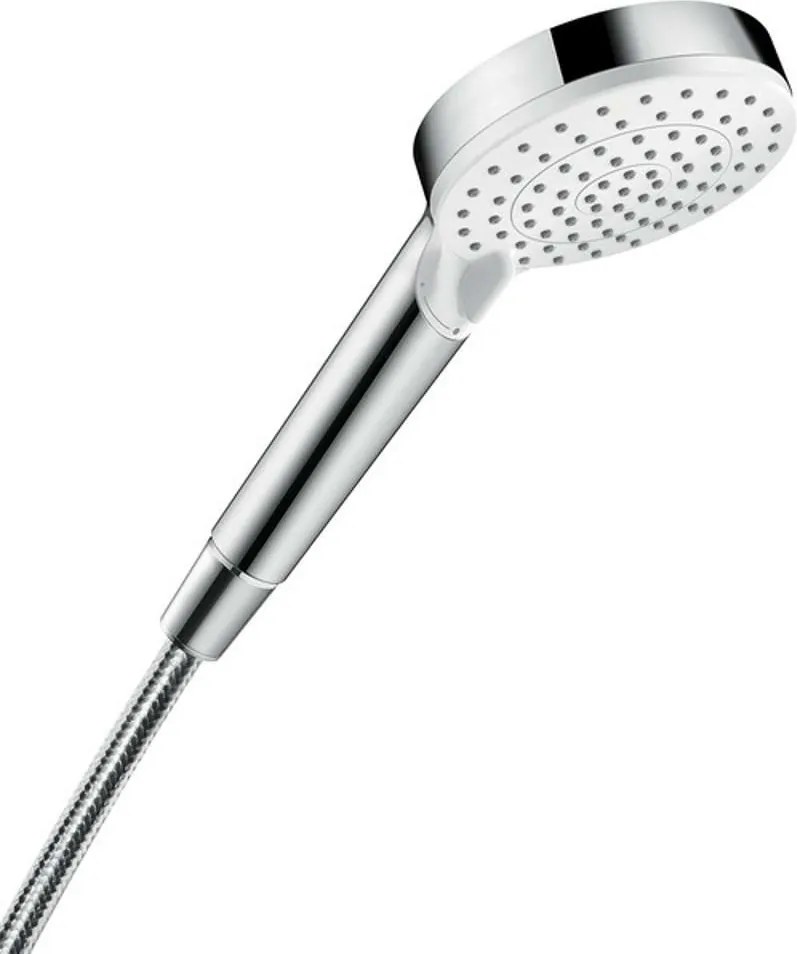 Hansgrohe Crometta - Sprchová hlavice Vario 100, 2 proudy, Green 6 l/min, bílá/chrom 26336400
