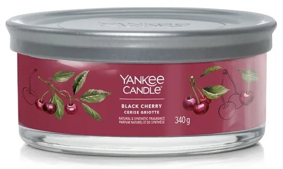 Yankee Candle Signature Tumbler střední Black Cherry, 340g