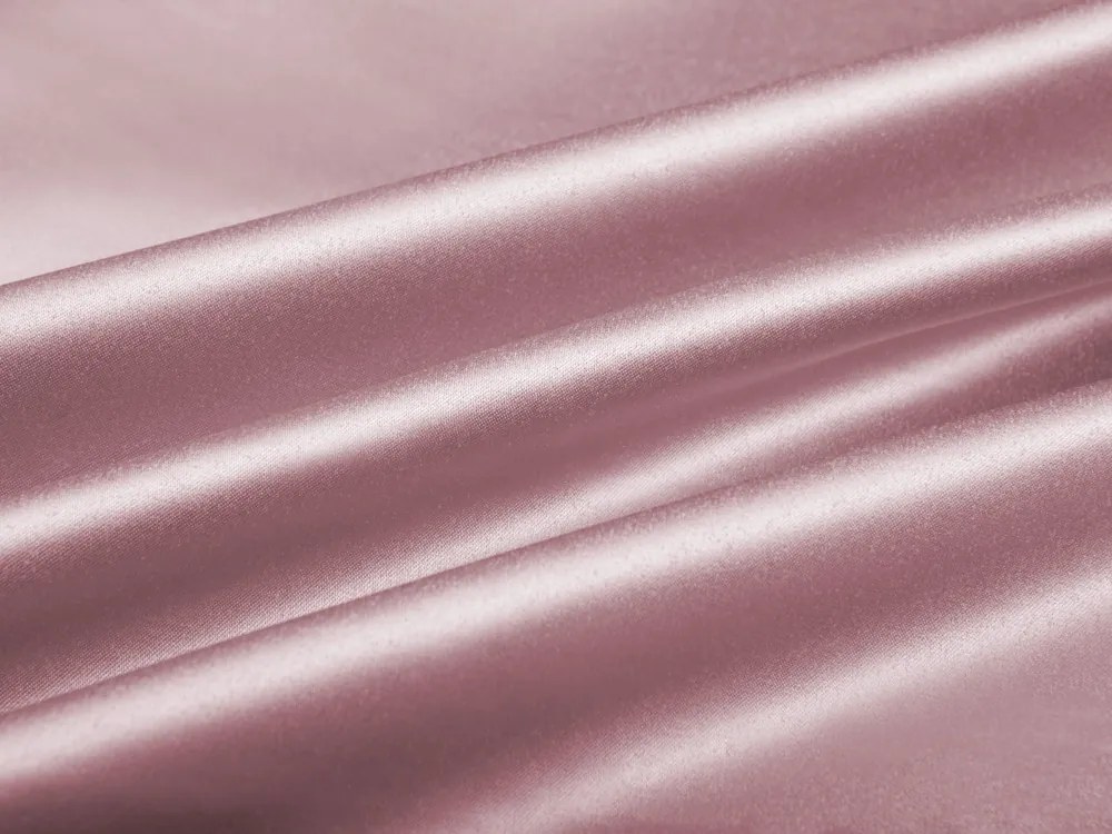 Biante Saténový obdélníkový ubrus polyesterový Satén LUX-008 Starorůžový 100x140 cm