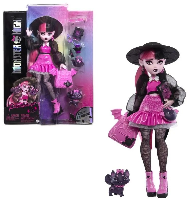 Panenka monster high příšerka monsterka - draculaura