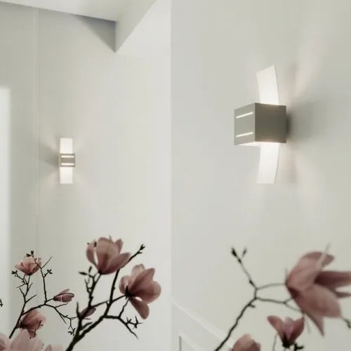 Nástěnné svítidlo SOLLUX Loreto G9 1x40W bez zdroje SL.0202 šedá