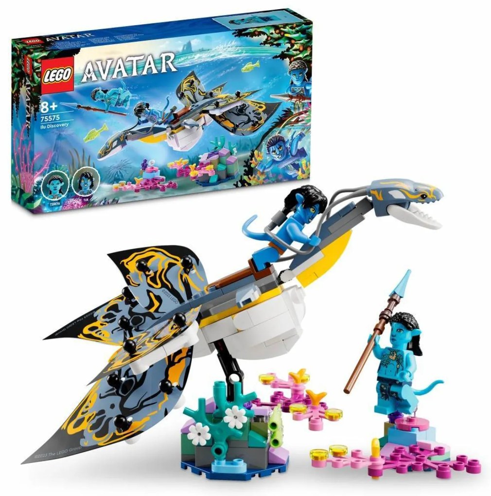 Lego stavebnice lego avatar  75575 setkání s ilu