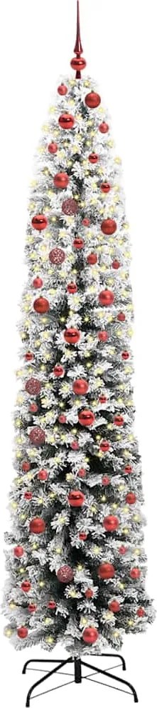 Umělý vánoční stromeček Zelená 210 cm PVC, ocel a plast 3395031