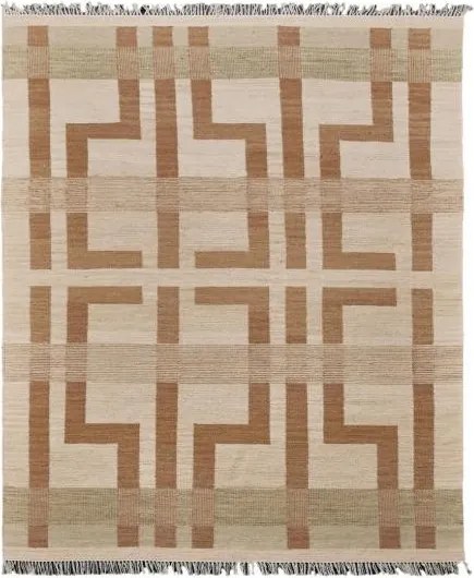Ručne viazaný kusový koberec Leonidas DESP P124 Beige Mix, 300x400, béžová, hnedá, chodba / predsieň, Diamond Carpets India