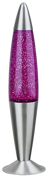 Dekorativní lávová lampa GLITTER, fialová Rabalux GLITTER 004115