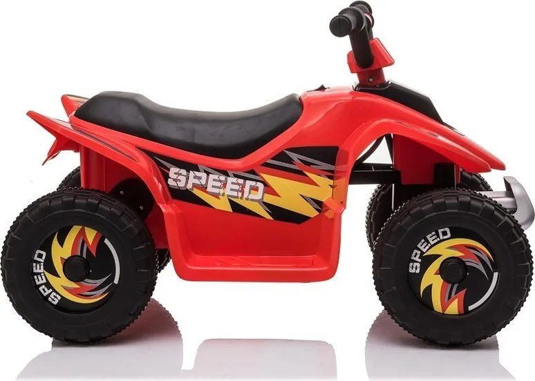 LEAN CARS Elektrická čtyřkolka XMX612, červená