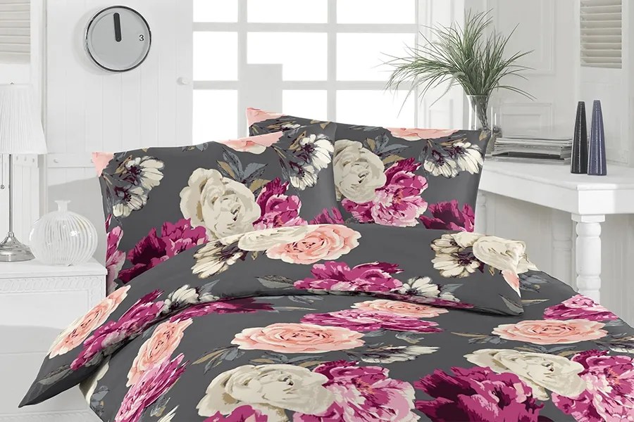 Povlečení Florella Marin Rose 2ks 70x90 cm + 200x220 cm