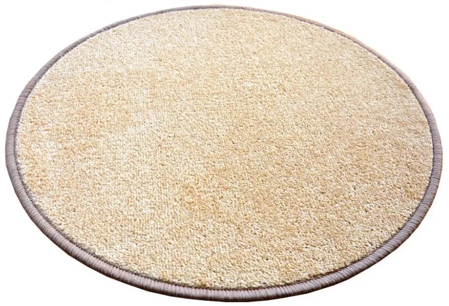 Vopi | Eton béžový koberec kulatý - průměr 120 cm